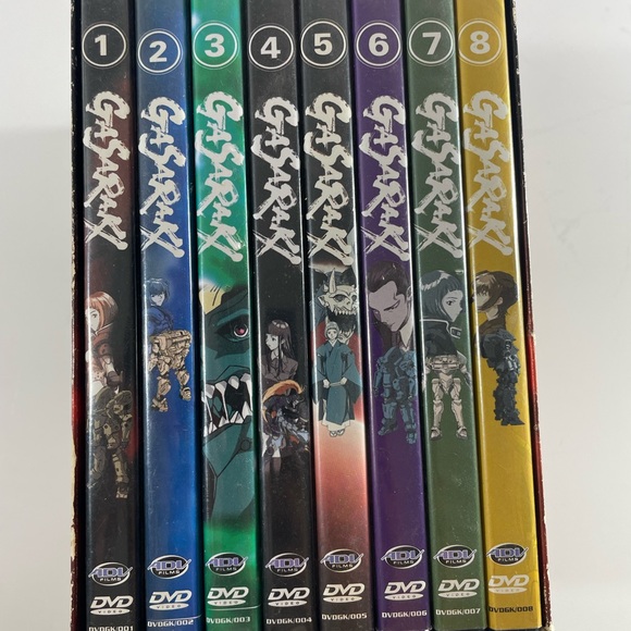 Media | Gasaraki Anime Complete 8 Disc Dvd Set | Poshmark